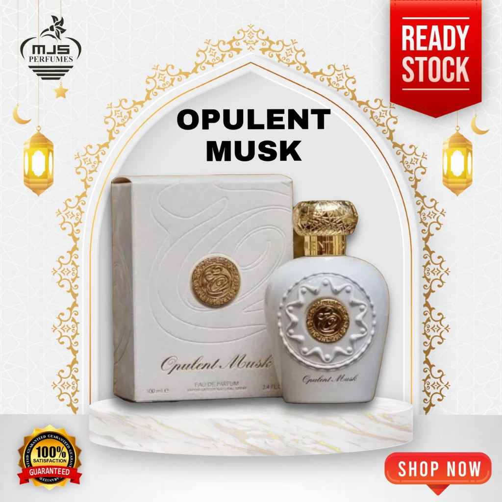 Opulent Musk EDP 100ml arab perfumes by lattafa | Shopee Malaysia