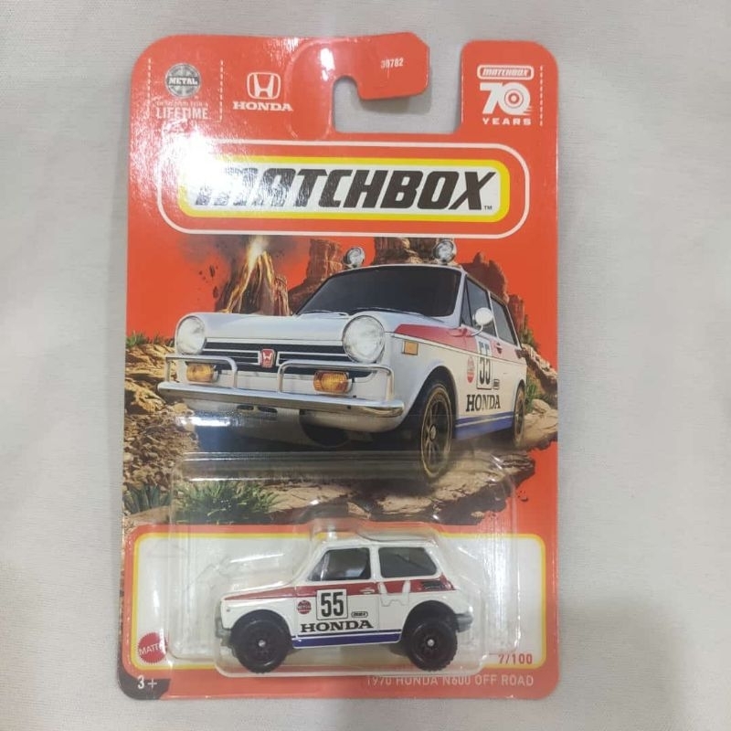 Matchbox 1970 Honda N600 Off Road - White Rally (7/100 2023) | Shopee ...