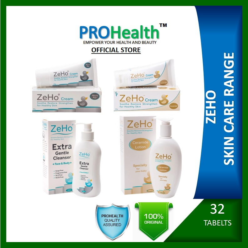 ZEHO CLEANSER LOTION CREAM (AG/CERAMIDE) | Shopee Malaysia