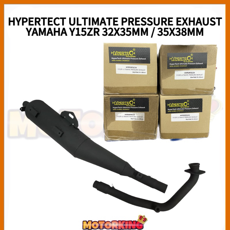 HYPERTECH ULTIMATE PRESSURE EXHAUST YAMAHA Y15ZR 32X35MM 35X38MM STD ...