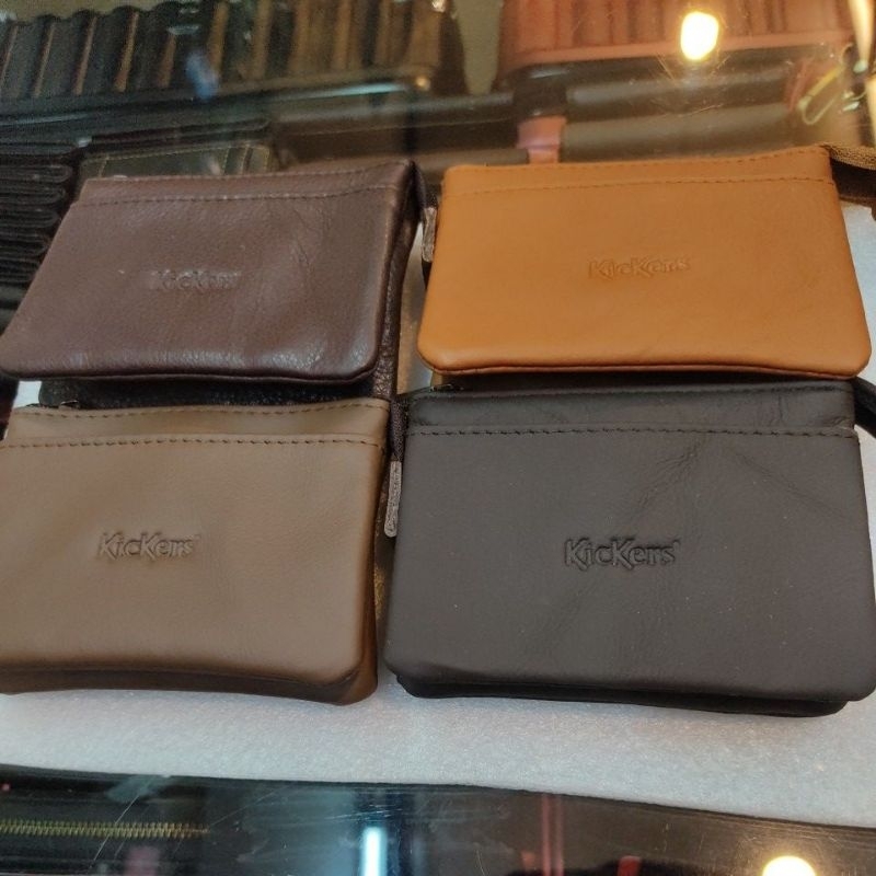 Kickers Leather Card Holder/Coin Purse(88373) | Shopee Malaysia