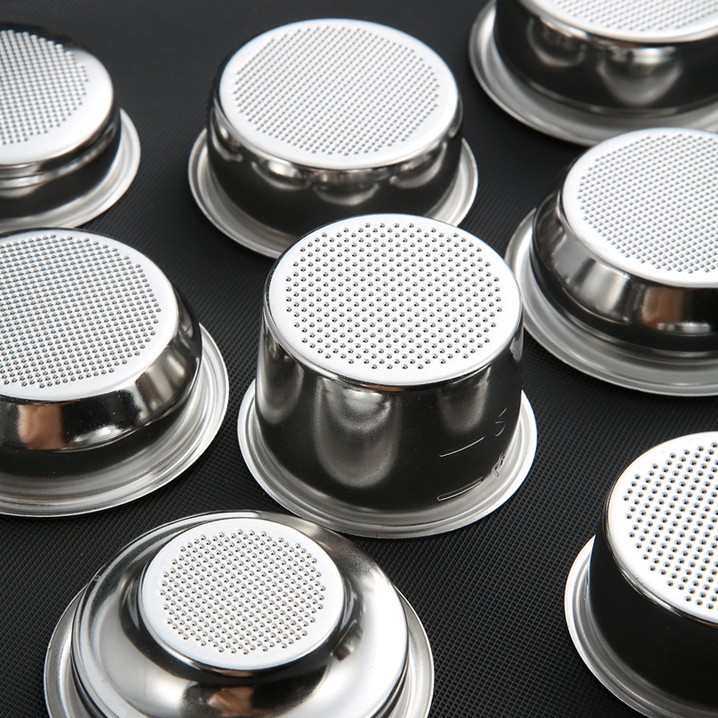 51mm/58mm Espresso None Pressurised Coffee Basket Stainless Steel ...