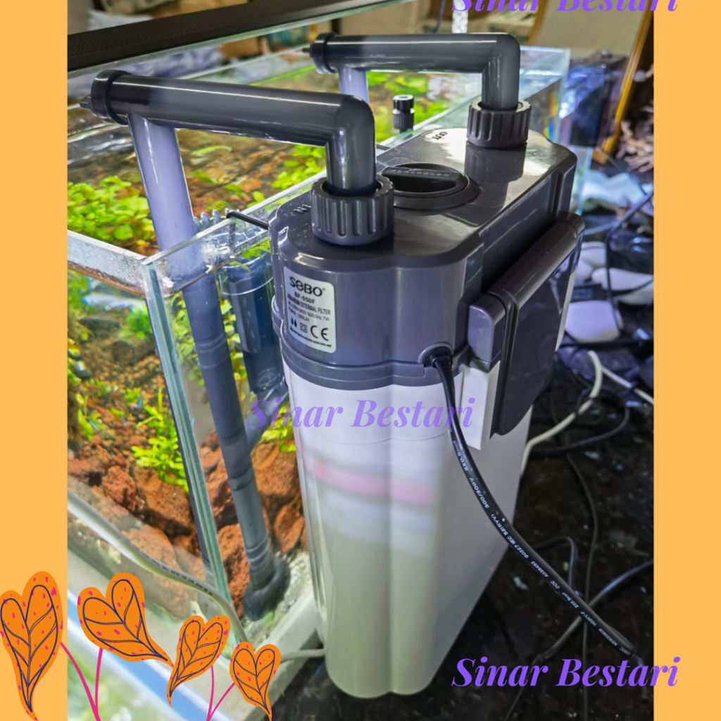 Sobo Osean Master Canister Filter hanging HOB Silent Hang On Waterfall ...