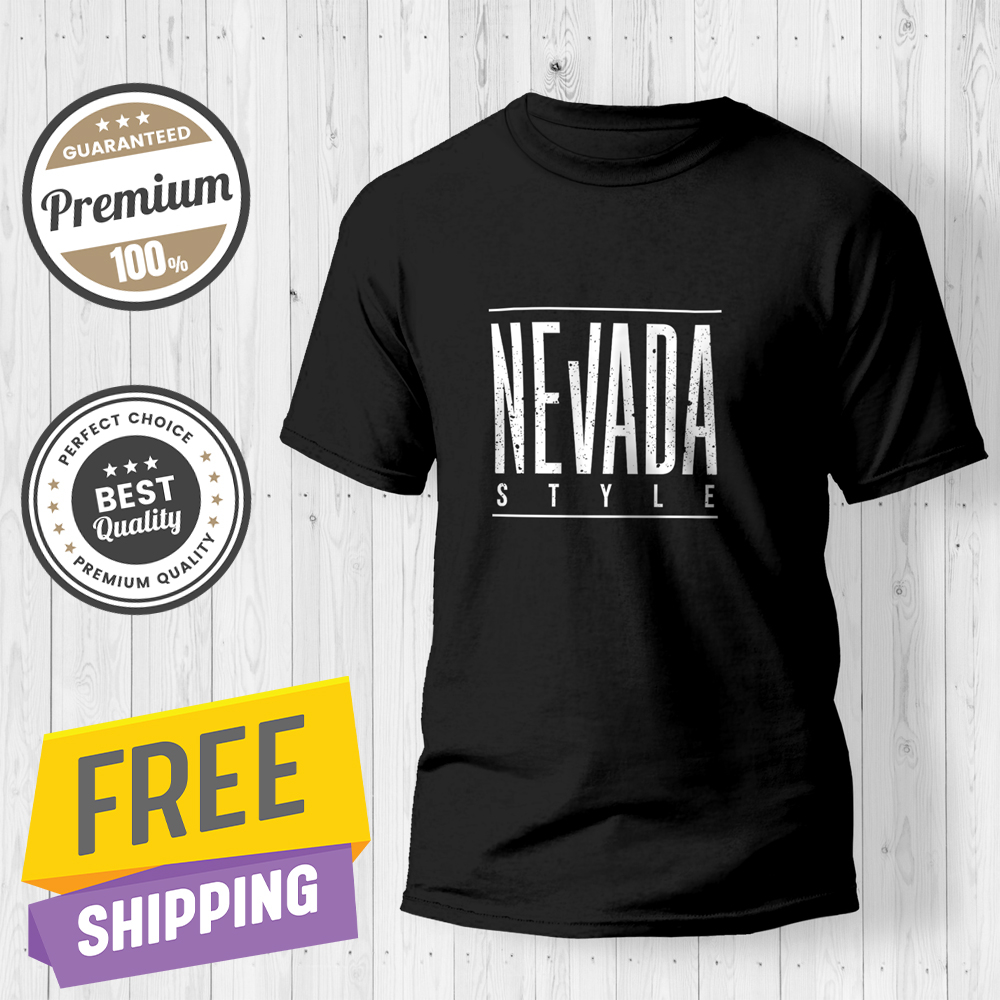 T-shirt Urban Streetwear Nevada Style 💥 Premium Cotton 💥 | Shopee Malaysia