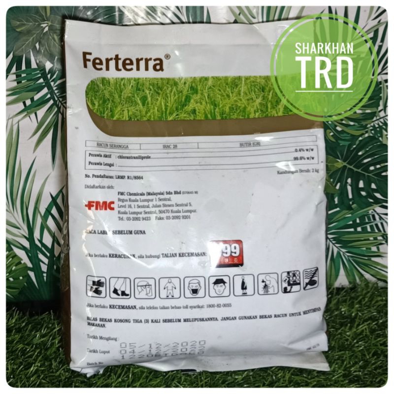 Paket 2kg FERTERRA FMC Racun Serangga Ulat Tanaman Pertanian Padi Ready Stock. | Shopee Malaysia