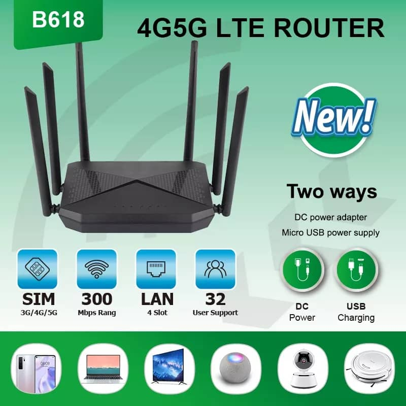 NE B618 Internet Wifi Modified Unlimited Hotspot 4G LTE Modem Router MOD | Shopee Malaysia