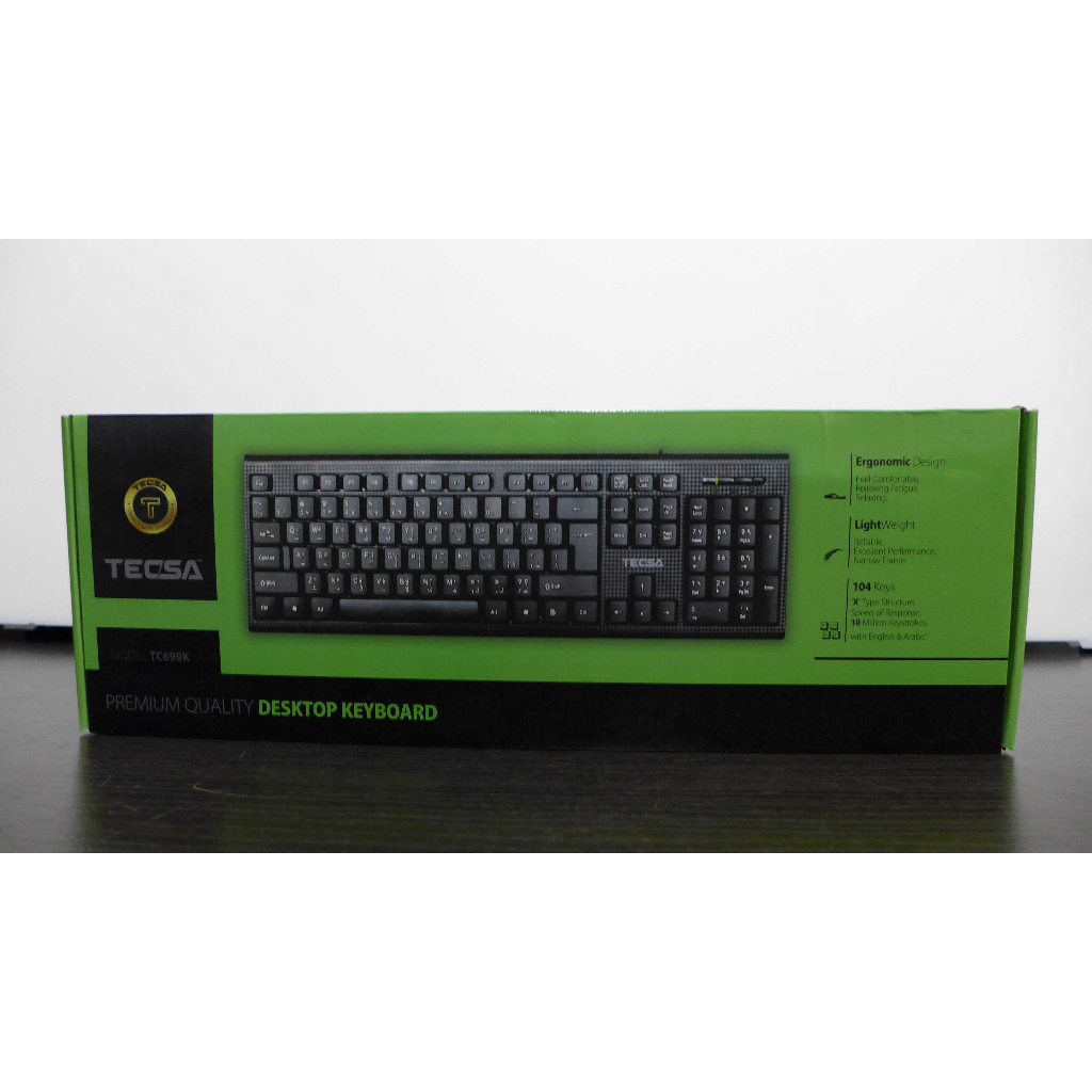 TECSA PREMIUM QUALITY DESKTOP KEYBOARD | Shopee Malaysia