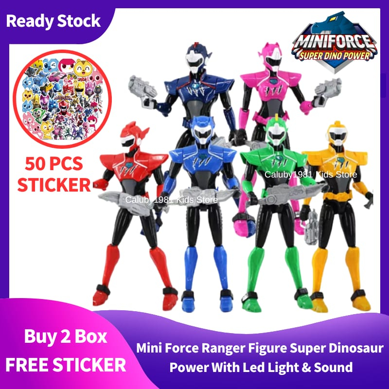 Mini Force Robot Toys Deformation 迷你特工队 Miniforce Ranger Figure Super ...