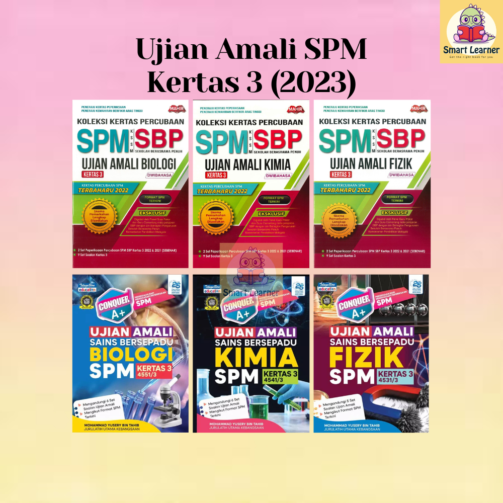 [SB] Ujian Amali SPM Kertas 3 (2023) Biologi / Kimia / Fizik / Ujian Lisan BM BI Kertas 3 & 4 ...