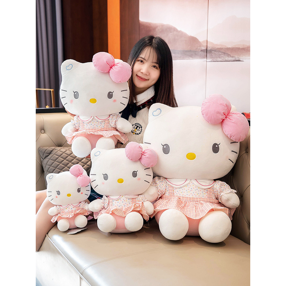 40cm anak Patung Hello Kitty Bantal Peluk Kucing Hadiah Kanak Cat Plush ...