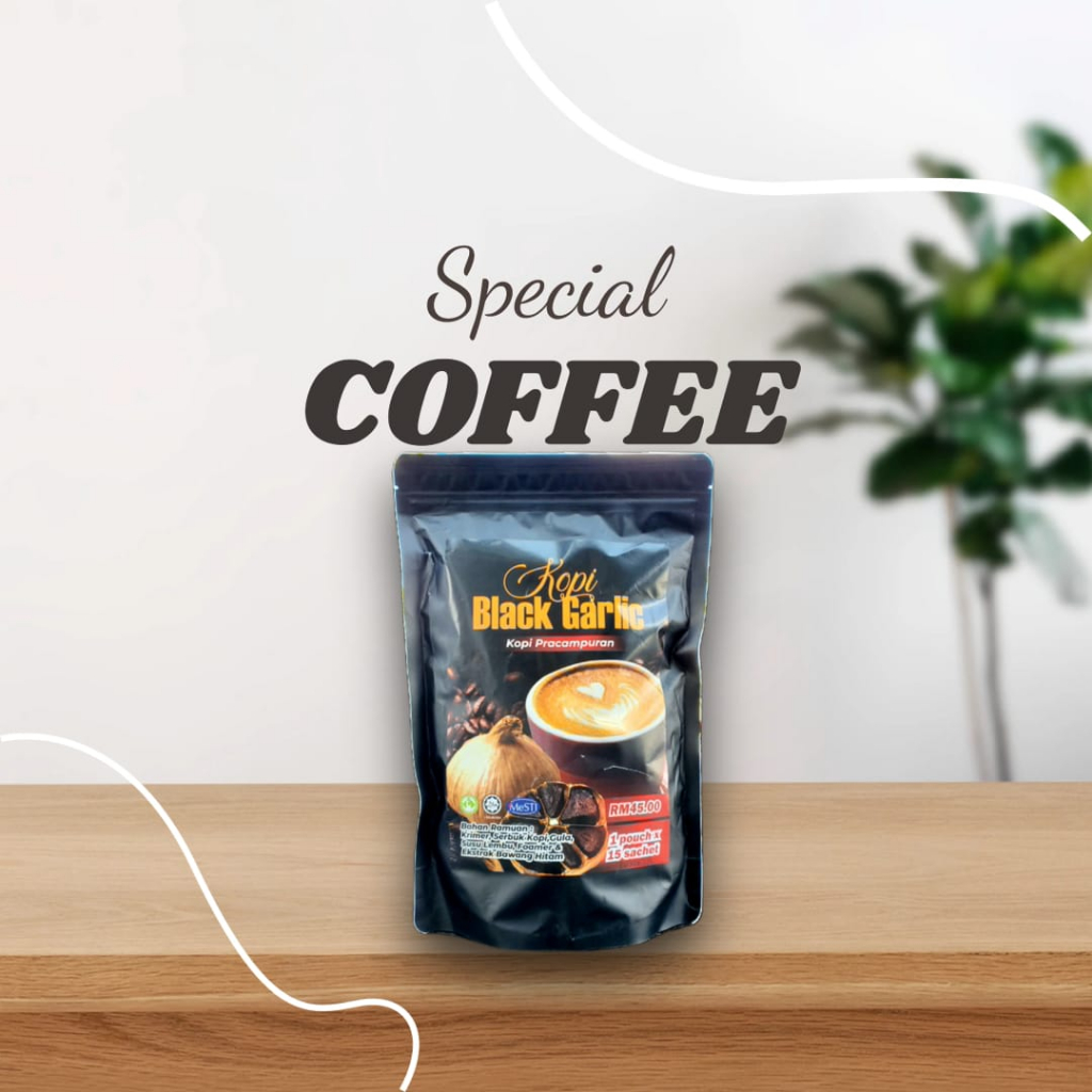 Kopi Black Garlic Lifera Solusi Penyakit 3 Serangkai Kencing Manis ...