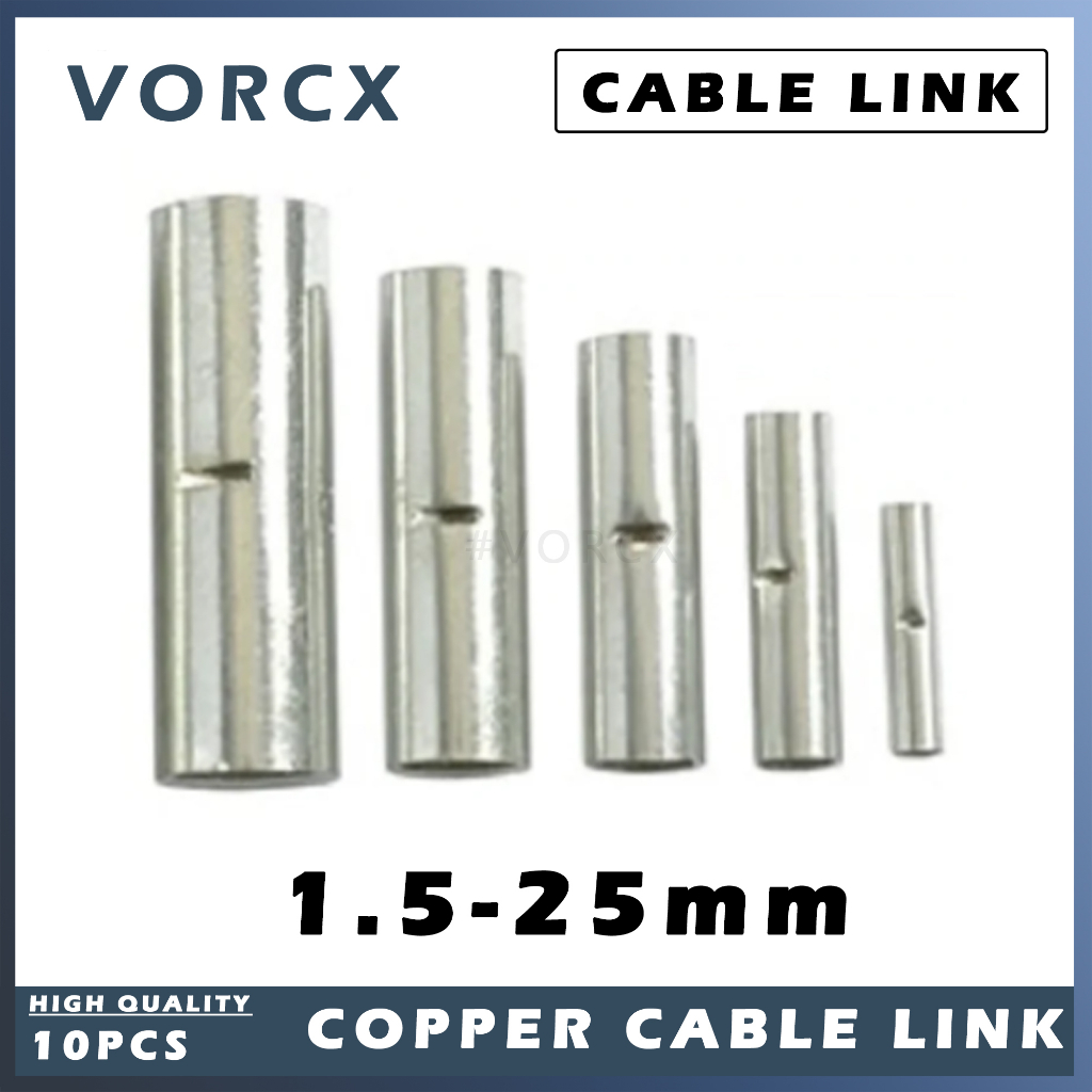 [10pcs] Cable Link Full Copper ( 1.5mm / 2.5mm / 4mm / 6mm / 10mm ...