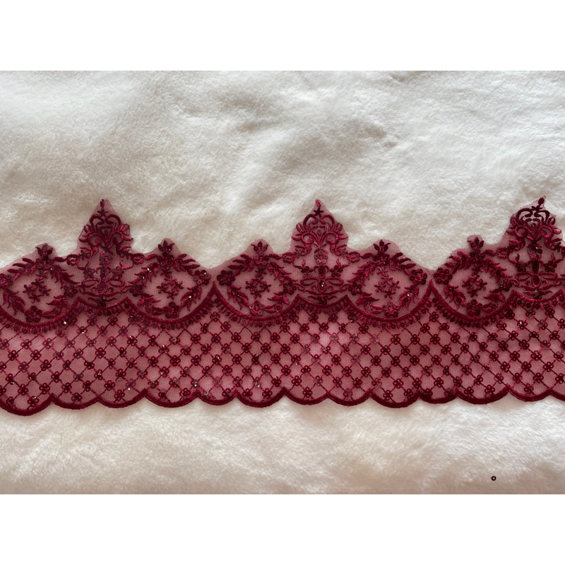 🔥Ready Stock🔥19cm Width Labuci Lace 388-1meter | Shopee Malaysia