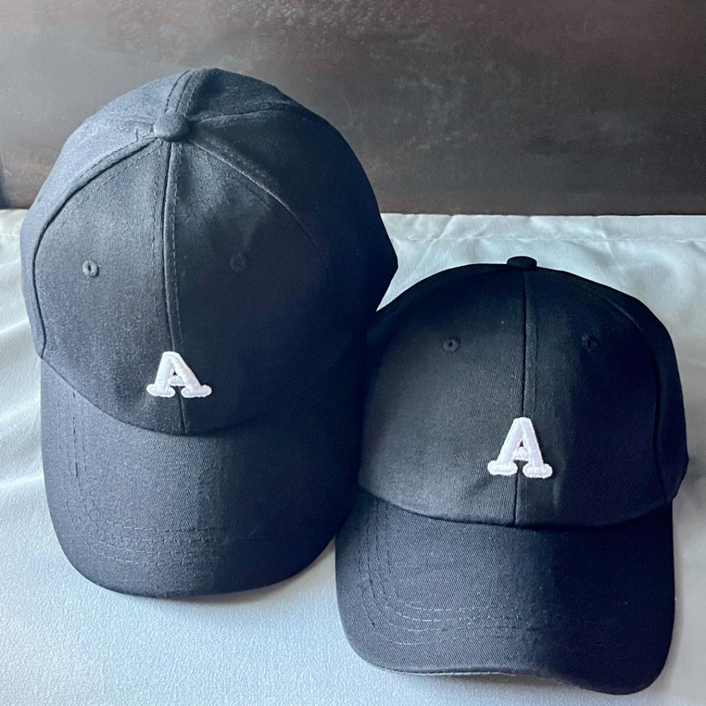 Stok Sedia Ada~Cap A Topi Korean Tulisan A Korean Style Baseball Cap ...