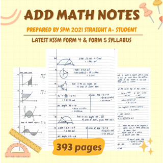 [PDF] KSSM SPM A+ Add Math Notes Form 4 & Form 5 | Shopee Malaysia