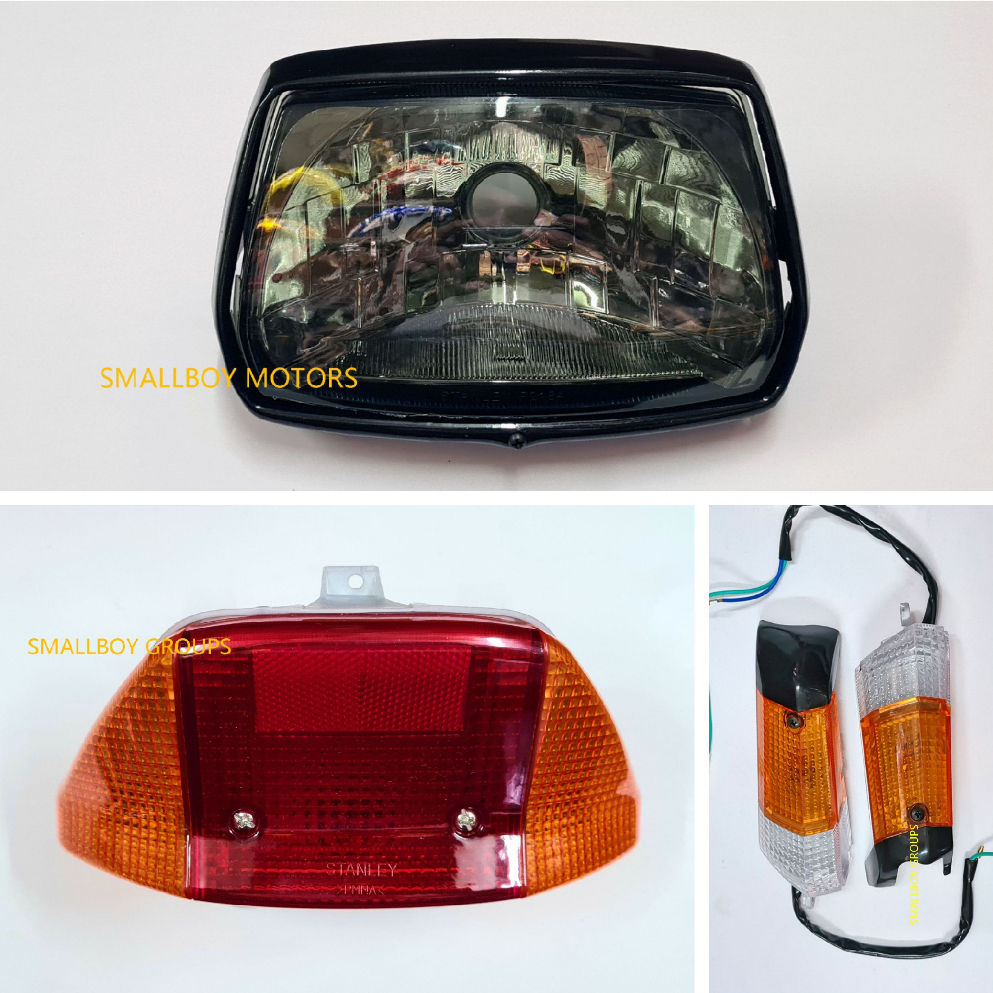HONDA EX5 HIPOWER DREAM SMOKE HEADLIGHT TAILLIGHT SIGNAL FRONT REAR SIGNAL LAMPU DEPAN BELAKANG ...