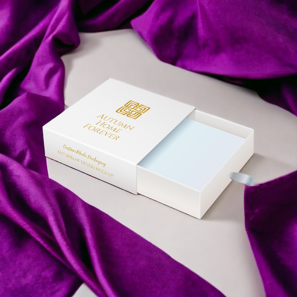 Custom Drawer Box, Corporate Gift Box, Scarf Box Packaging, Cardboard ...