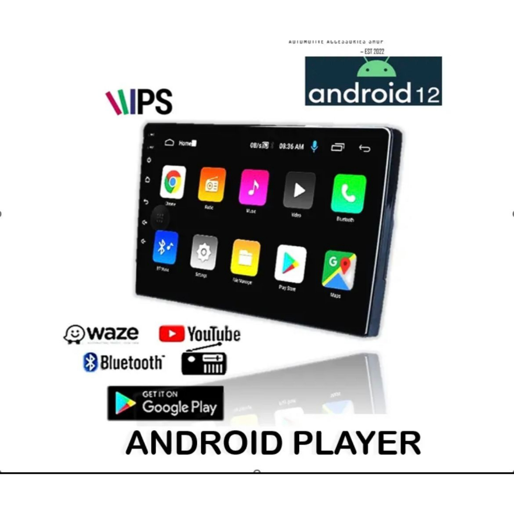 PROTON Android Player READY STOCK 2RAM + 32GB Car Android Player 9"10 ...