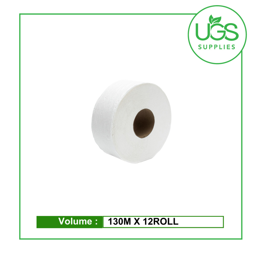 CP JUMBO ROLL TISSUE V/P 2PLY (130M X 12ROLL) | Shopee Malaysia