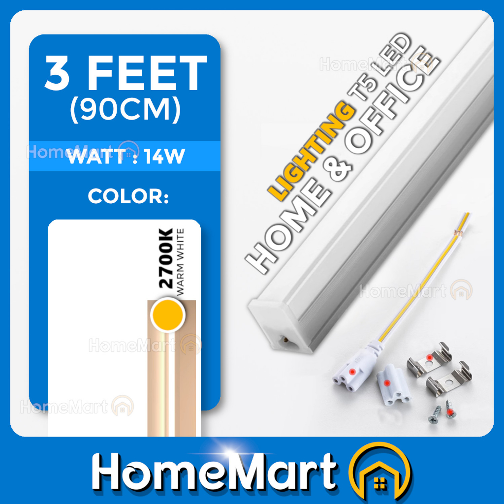 EYE PROTECT LED T5 Tube Plaster Ceiling Light Wall Decoration Strip ...