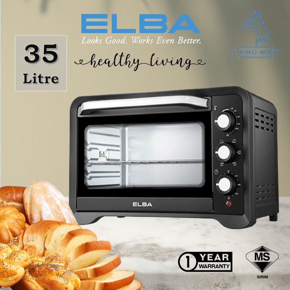 Elba EEO-G3519(BK) 35L Baking Oven / Pensonic PEO-4605 46L Electric ...