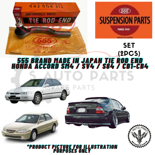 HONDA ACCORD SM4 / SV4 / S84 / CB1-CB4 / ODYSSEY RA1 / RA6 555 BRAND ...