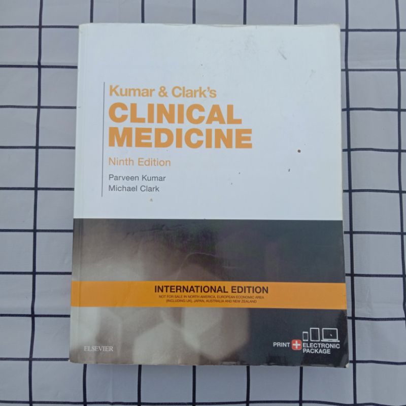 Kumar & Clark Clinical Medicine (preloved book) [9th Edition] | Shopee Malaysia
