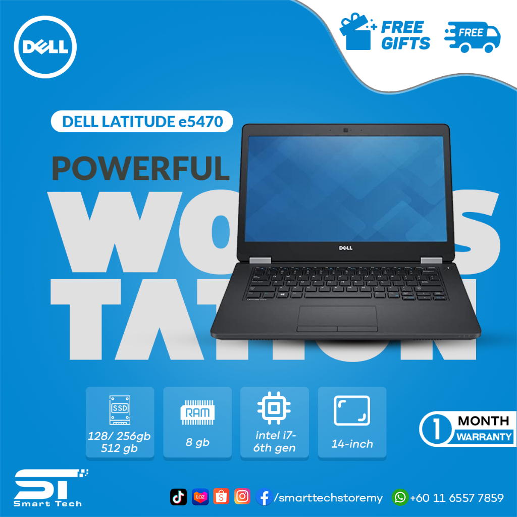 DELL Latitude E5400 / E5470 / E5490 | Intel Core i5/i7 | 6th-8th Gen ...