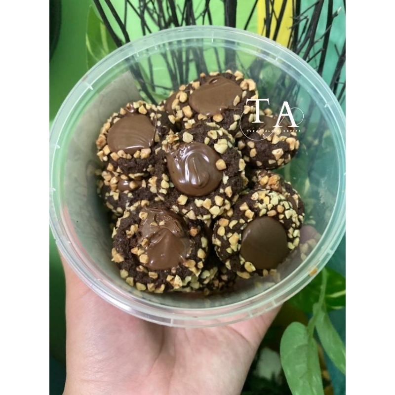 NUTELLA BUTTON By Sekut Ayana [BUBBLE WRAP & BOX] | Shopee Malaysia
