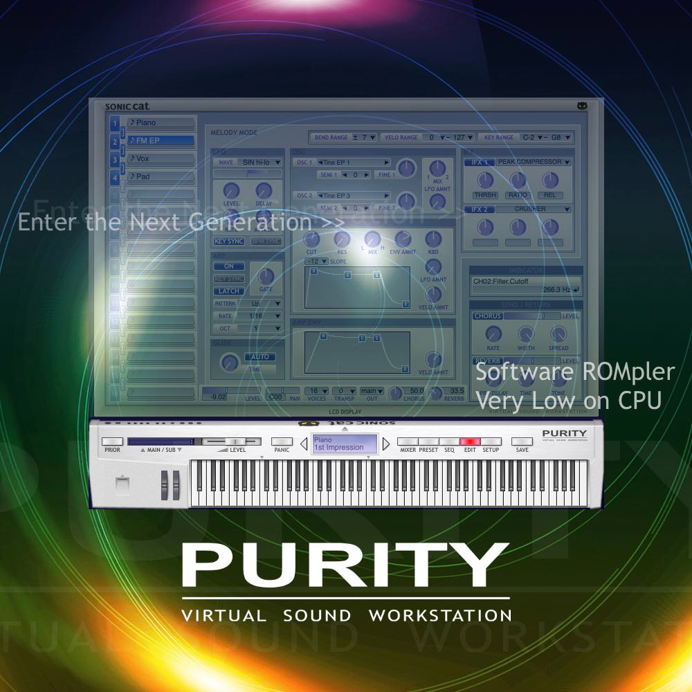 Purity v1.4.3 VSTi x86 x64 | SonicCat (Win) Synthesizer | Shopee Malaysia