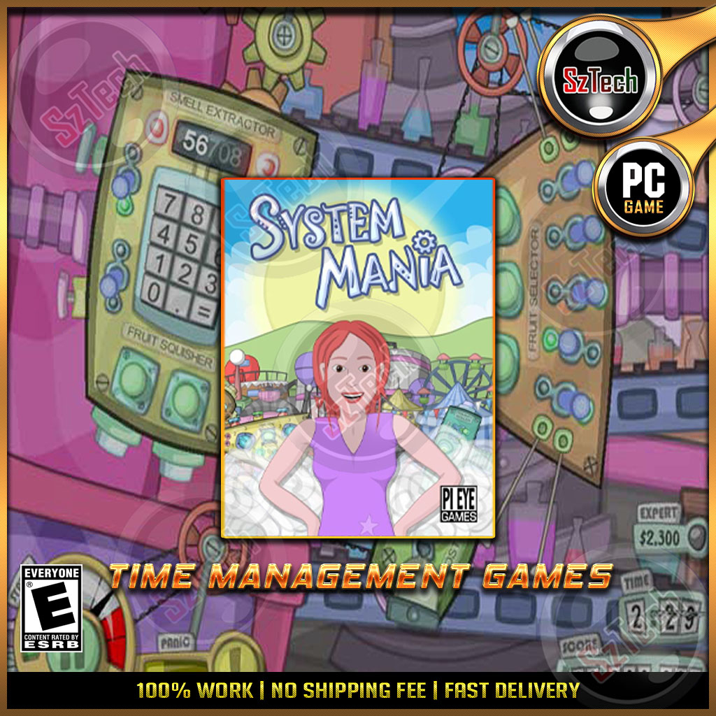 System Mania [PC/LAPTOP GAME] 🔥 [ DIGITAL DOWNLOAD] 🔥Classic Games🔥Time Management🔥Nostalgia ...
