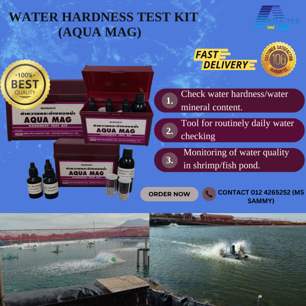 Water Hardness Test Kit (Aqua Mag) | Shopee Malaysia