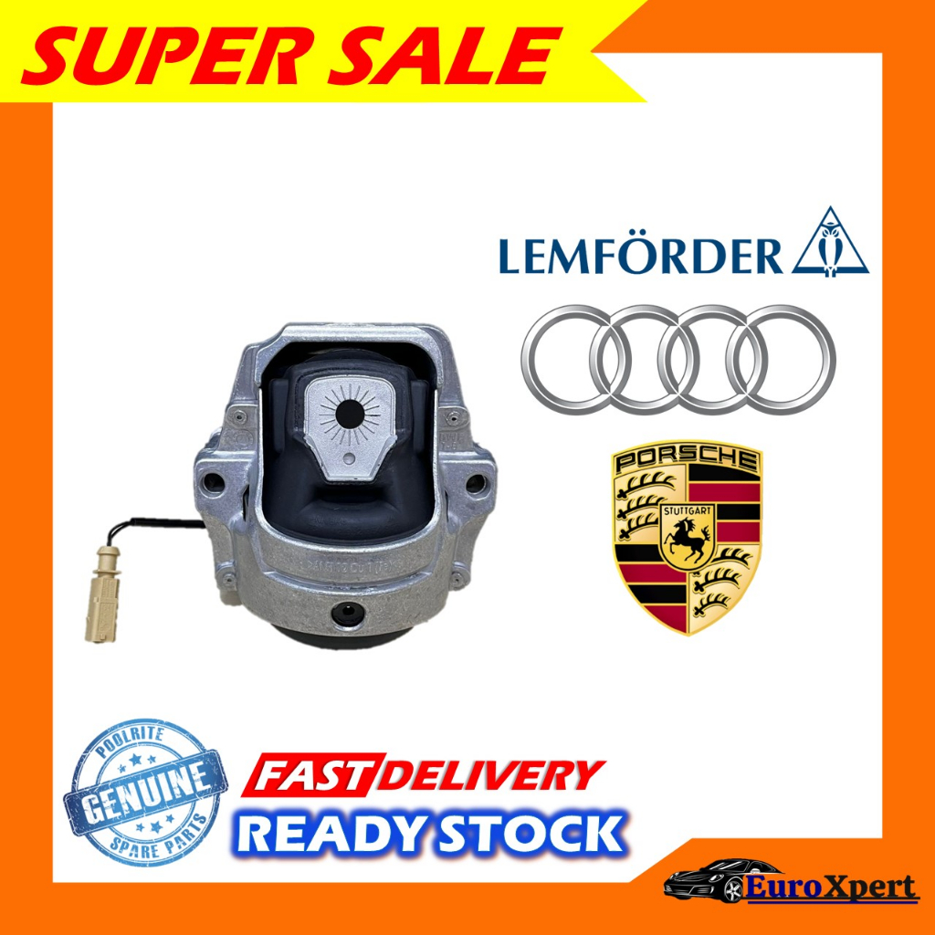 [lemforder ] Front Engine Mounting With Sensor Audi B8 A4 S4 A5 A5 S5