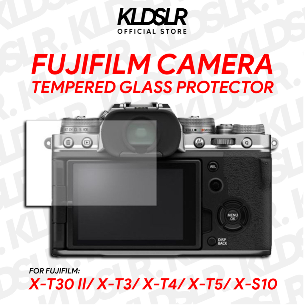 FUJIFILM Camera Clear HD Tempered Glass Screen Protector for X-T30 II ...