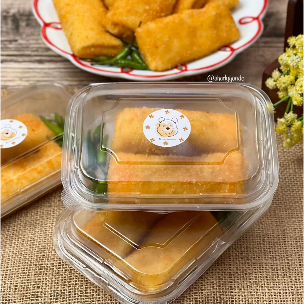 PPF - 300/350 ml Self Lock PET Transparent Clear Plastic Pastry Kaswi ...