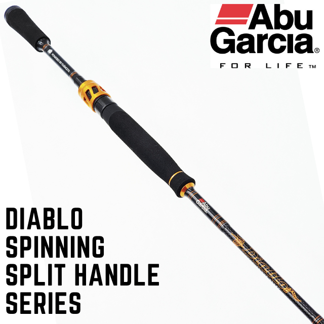 Abu Garcia Diablo - Spinning Split Handle Rod Series | Shopee Malaysia