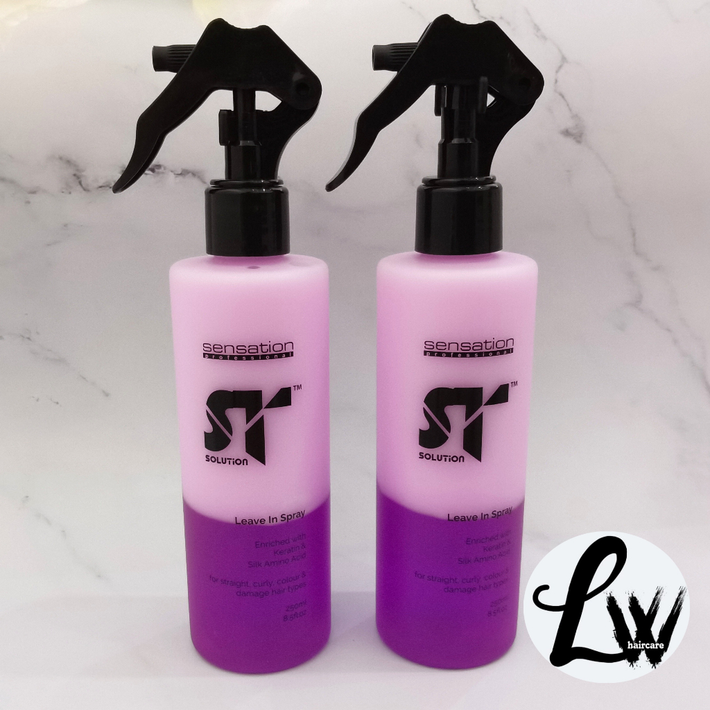 ST SENSATION ST LEAVE IN HAIR TREATMENT SPRAY 250ML HAIR MIST | Shopee ...