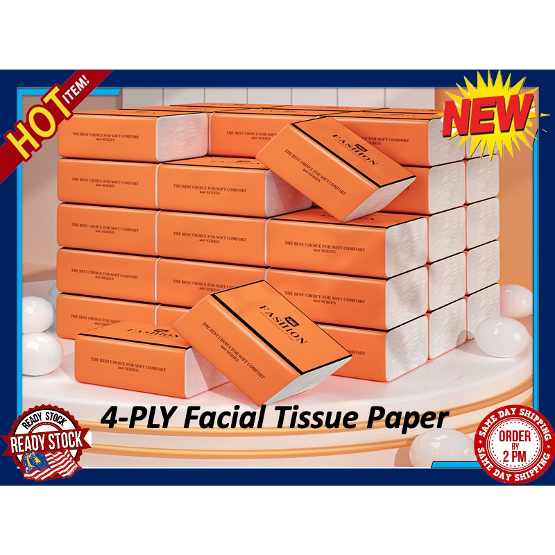 Fashion Soft Facial Tissue Pack Baby Tissue Toilet Paper 4-ply ...