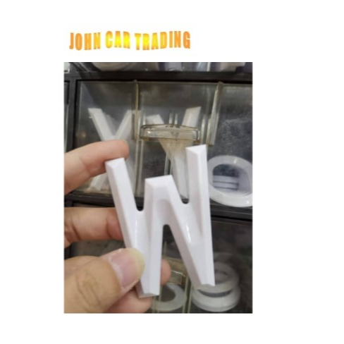 MH Car Number Plate Wordings Only (20pcs/pack) MH Nombor Plat Kereta ...
