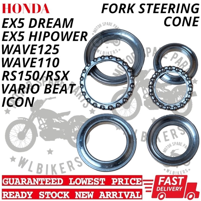 HONDA RS RS150 RSX VARIO BEAT ICON EX5 DREAM HIPOWER WAVE125 WAVE110 ...