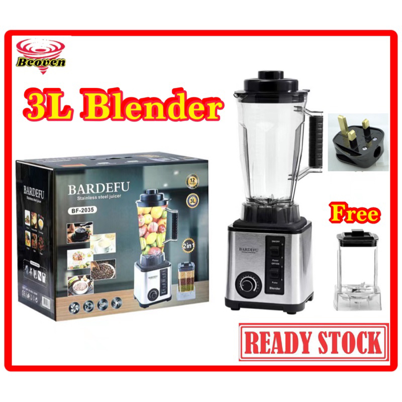 2L&3L Heavy Duty Blender ,Blender ais dll. | Shopee Malaysia