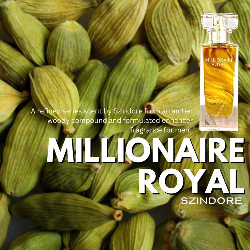 Szindore Millionaire Royal Extrait de Parfum (EDP) | Shopee Malaysia