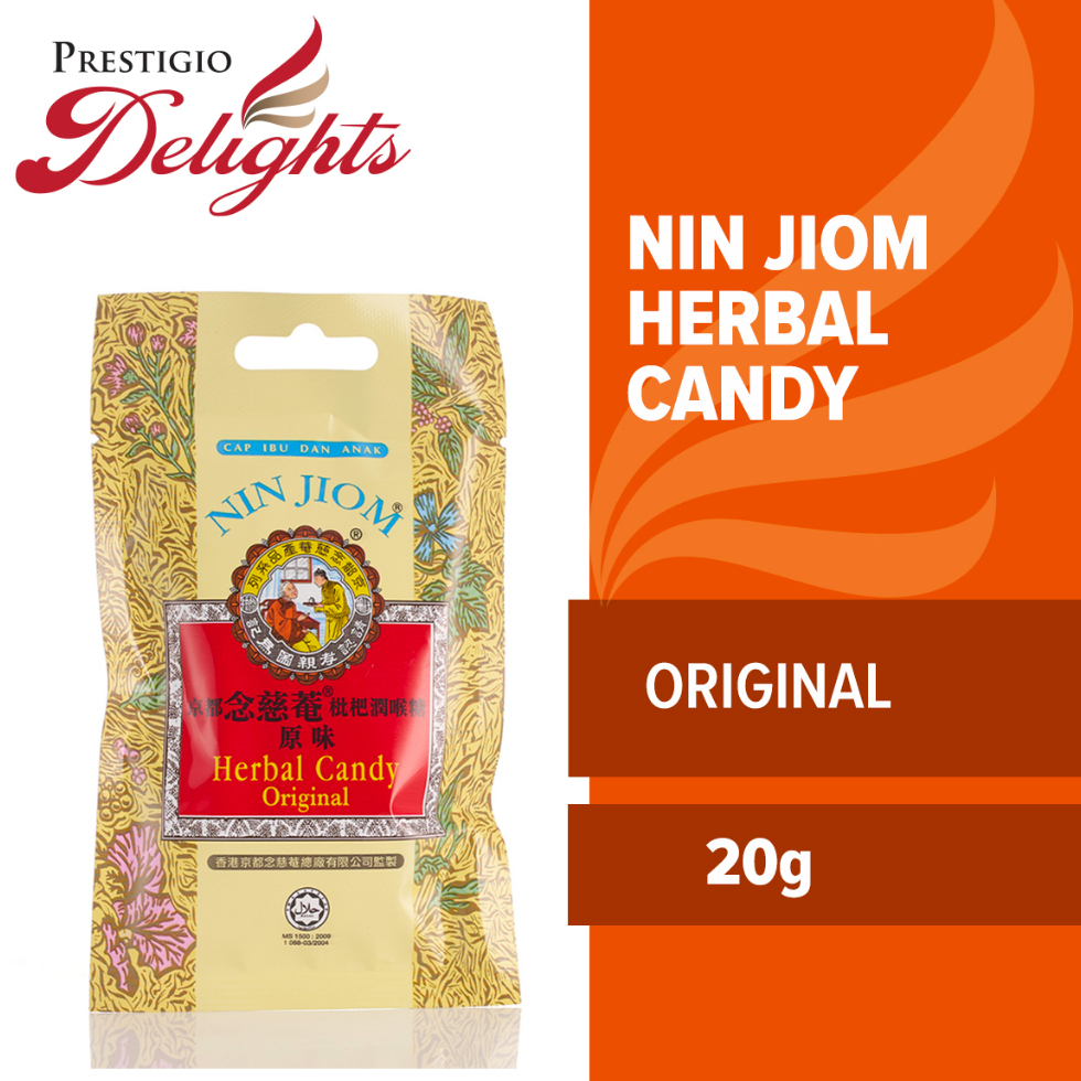 Nin Jiom Herbal Candy Original 20g | Shopee Malaysia