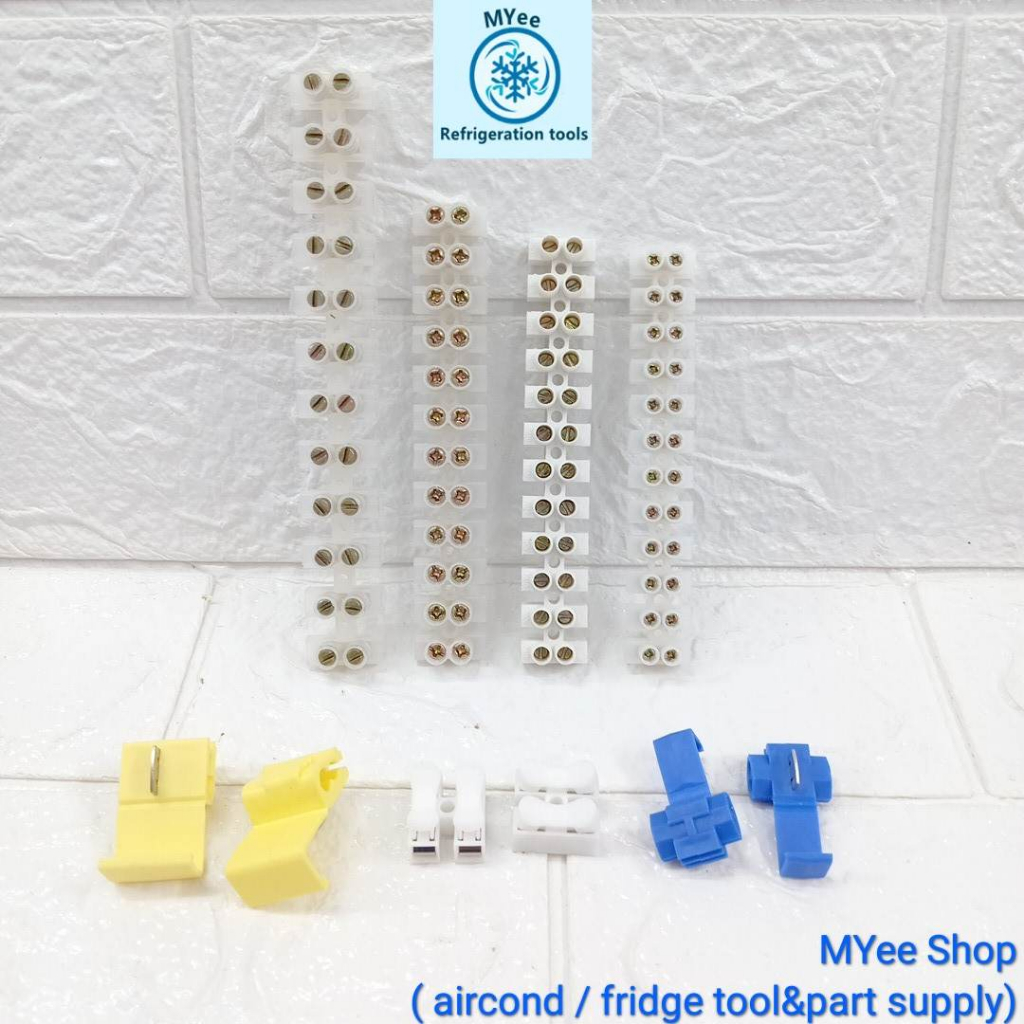 120Pcs connector Wire Connectors Screw Terminals block cable barrier ...