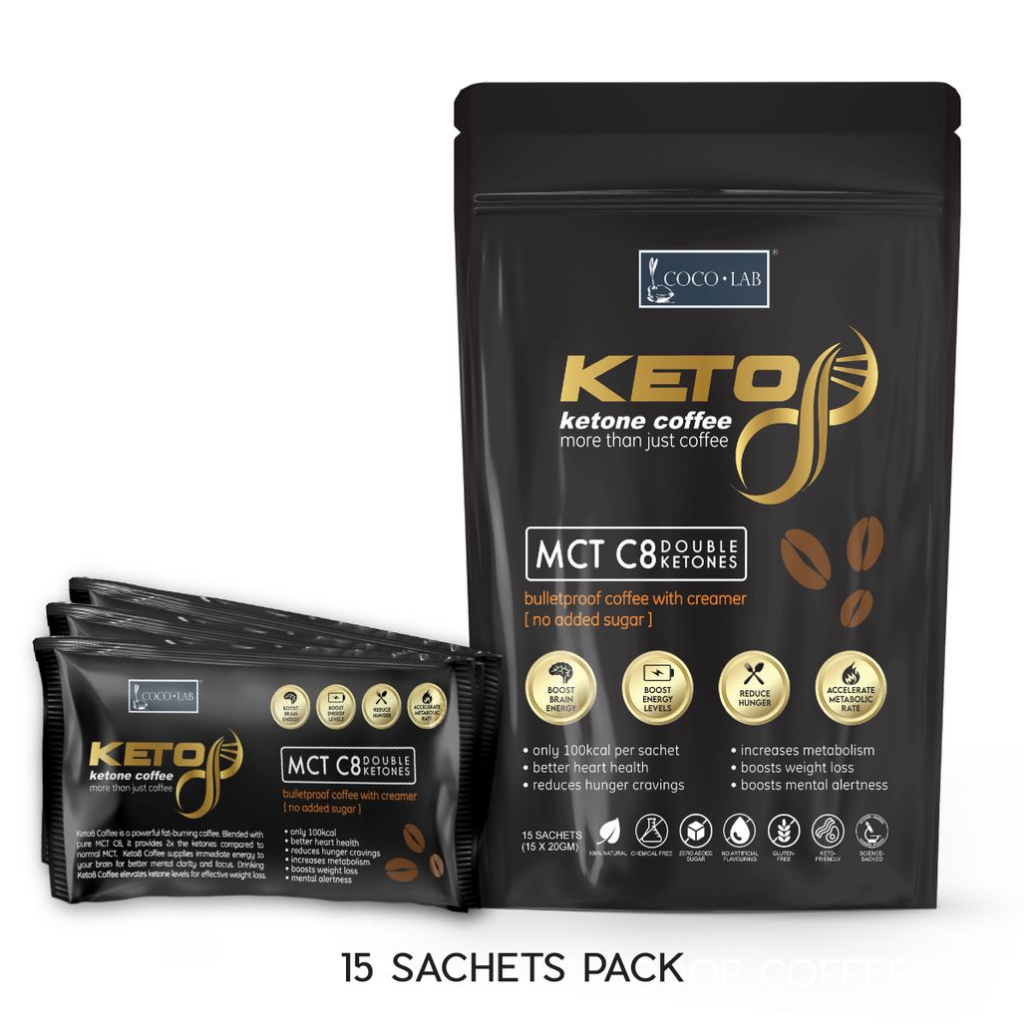 COCO LAB KETO 8 COFFEE 15'S | Shopee Malaysia