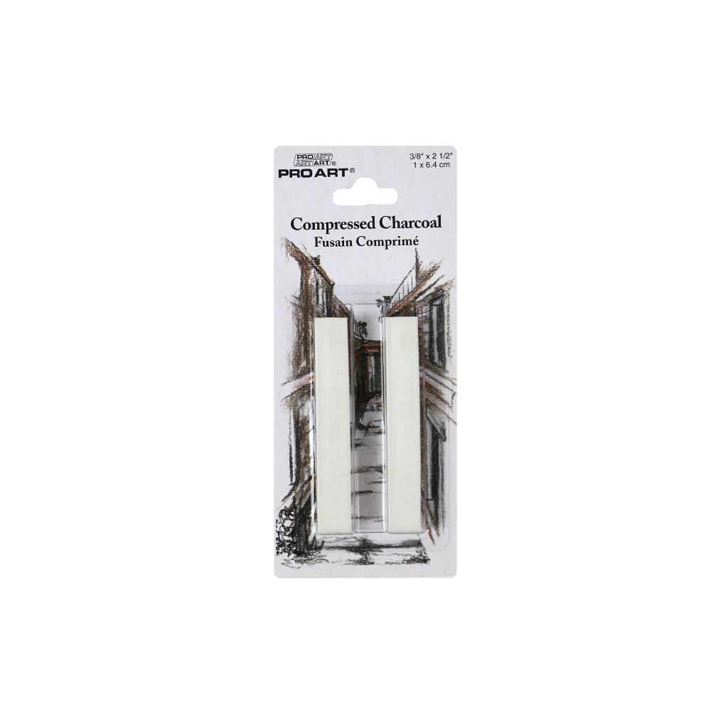 Conte A'Paris/ ProArt White Compressed Charcoal Sticks 4/Pkg (White ...