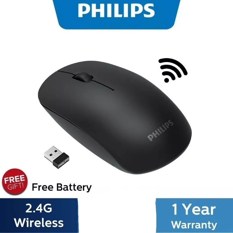 PHILIPS M315 / SPK7315 Wireless Mouse 2.4GHz 1200dpi | Shopee Malaysia
