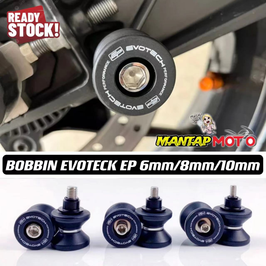 EVOTECH EP BOBBIN SCREW REAR WHEEL NUT 6MM 8MM 10MM BOBBIN BOLT SWING ...