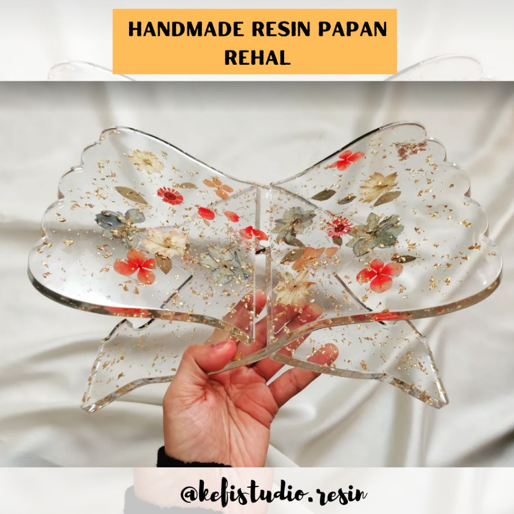 Transparent Design #3 Papan Rehal Resin Handmade | Rehal Custom Made ...
