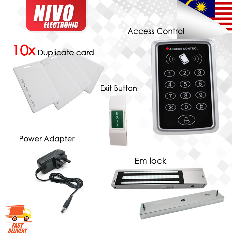 RFID T-11 ID Card KEYPAD Access Control EM600 Door Lock (600lbs ...